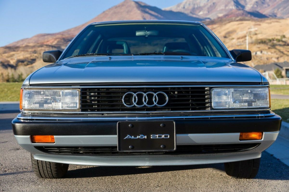 1989 Silver Audi 200 Turbo 2 Owner Car Classic Audi 200 1989 For Sale