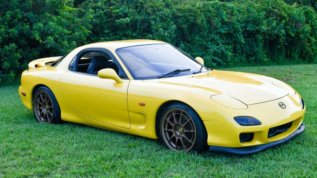 1993 Mazda RX 7 Type R FD3S JDM RHD Competition Yellow Mica Classic 1993 Mazda RX 7 Type R FD3S JDM RHD Competition Yellow Mica Classic