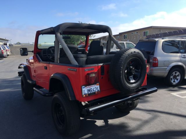 '89 Jeep Wrangler S 2.5 L 4x4 5 speed - Classic Jeep Wrangler 1989 for sale