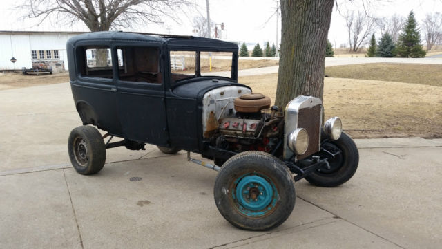 1929 Ford 2dr Sedan Hot rod Rat rod Hemi project - Classic Ford Model A ...