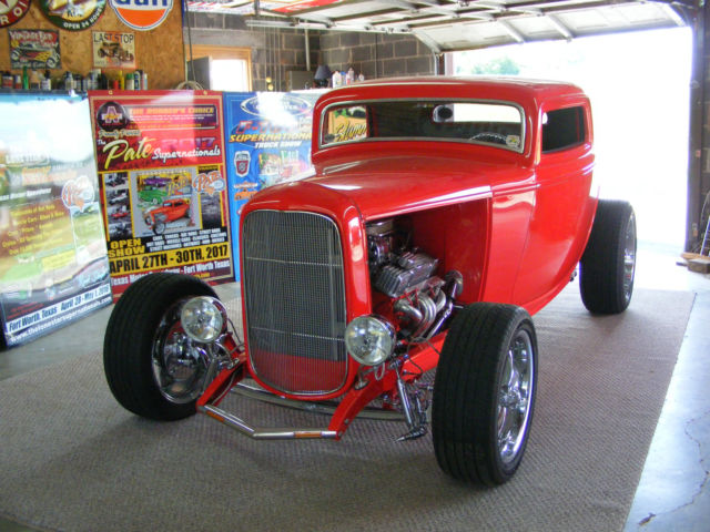 1932 Ford Hi-Boy Hot Rod Red - Mint Condition - Classic Ford Other 1932 ...