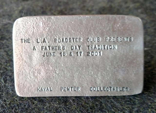 1932 Ford - June 16th -17 2001 COLLECTIBLE PEWTER "HIGH BOY" by Kaval ...