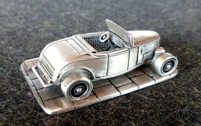 1932 Ford - June 16th -17 2001 COLLECTIBLE PEWTER "HIGH BOY" by Kaval ...