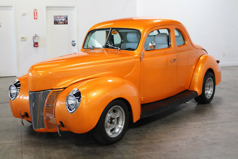 1940 Ford Deluxe 7451 Miles Orange Coupe - Classic Ford Deluxe 1940 for ...