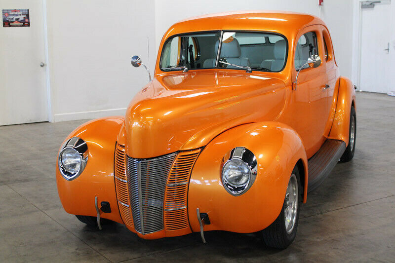 1940 Ford Deluxe 7451 Miles Orange Coupe - Classic Ford Deluxe 1940 for ...