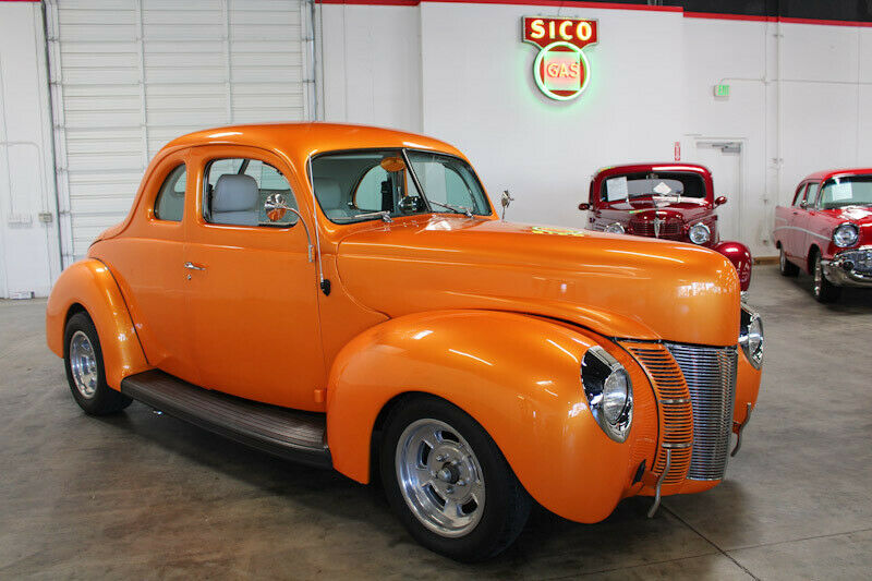 1940 Ford Deluxe 7451 Miles Orange Coupe - Classic Ford Deluxe 1940 for ...
