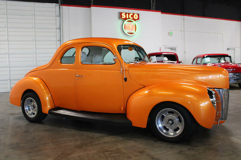 1940 Ford Deluxe 7451 Miles Orange Coupe - Classic Ford Deluxe 1940 for ...