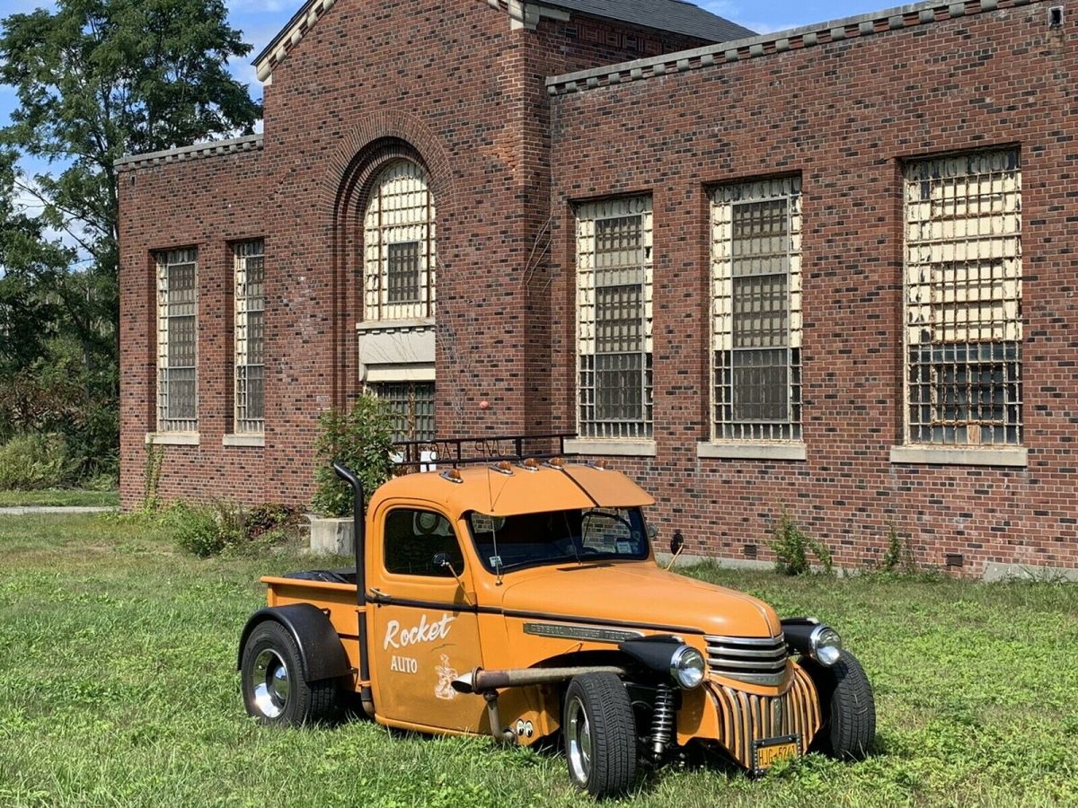 1946 Chevrolet rat rod hot rod Orange FWD Automatic - Classic Chevrolet ...