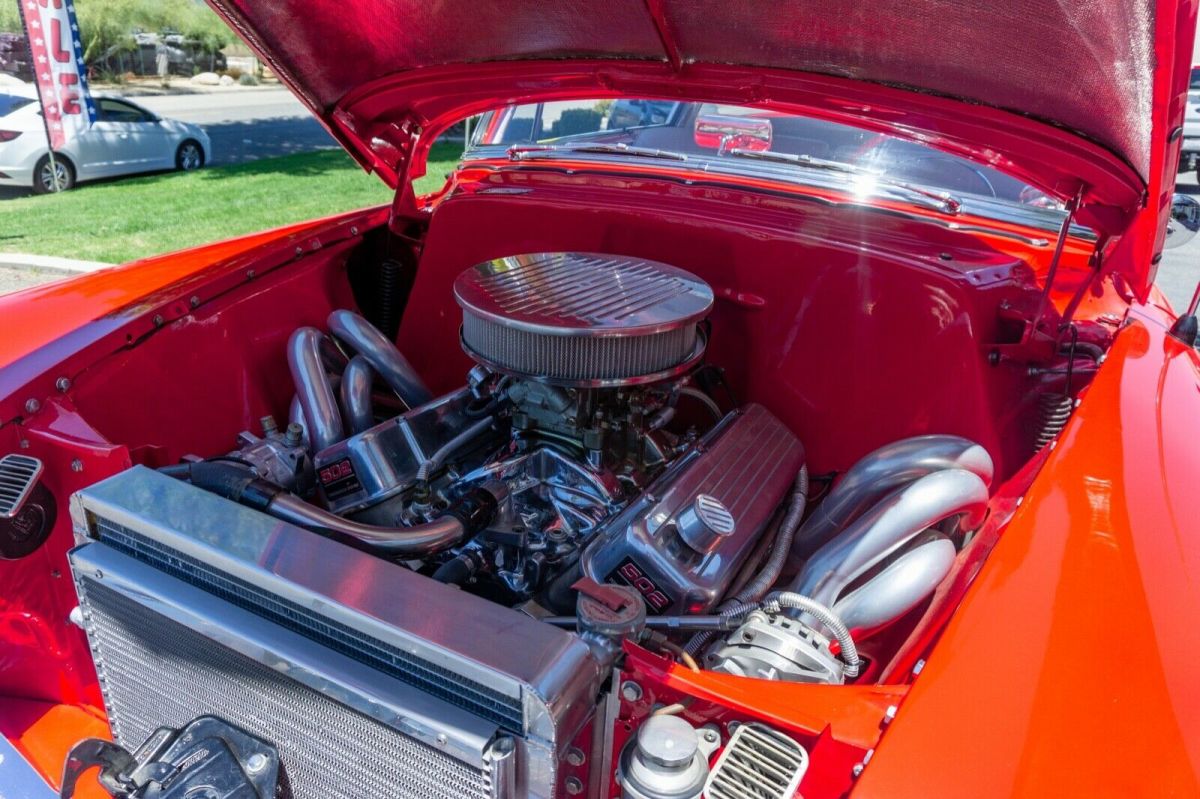 1954 Chevrolet Bel Air 502 BB 400TH AC Leather 3â€ Headers Cutouts ...