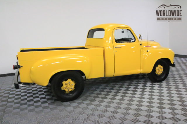 1955 Yellow FRAME OFF RESTORED! V8 400 MILES! - Classic Studebaker ...