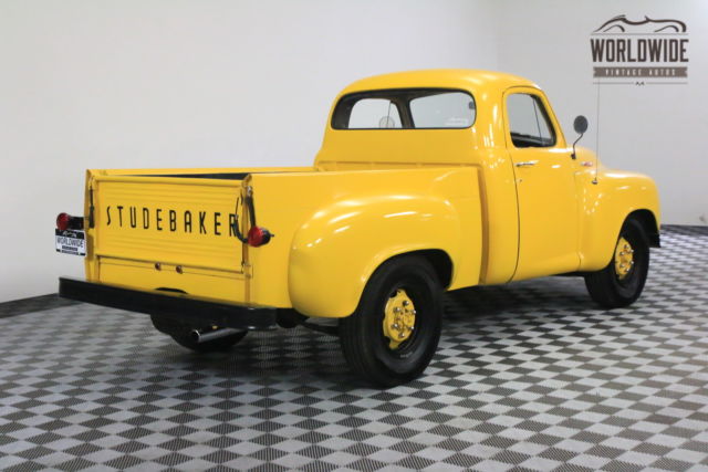 1955 Yellow FRAME OFF RESTORED! V8 400 MILES! - Classic Studebaker ...