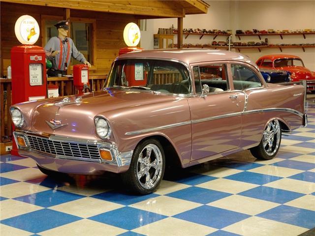 1956 Chevrolet 210-Rose Metallic - Classic Chevrolet Bel Air/150/210 ...