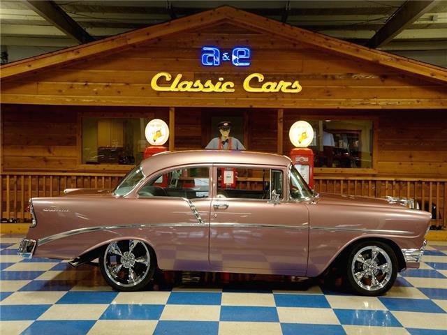 1956 Chevrolet 210-Rose Metallic - Classic Chevrolet Bel Air/150/210 ...