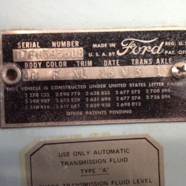 1957 ford 312 V8 - Classic Ford Thunderbird 1957 for sale