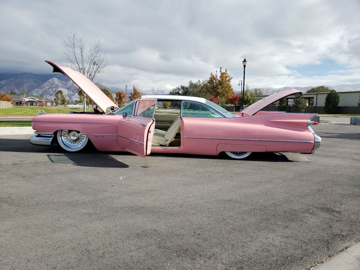 1959 Cadillac DeVille Coupe Coupe PINK RWD Automatic Classic Cadillac 1959 Cadillac DeVille Coupe Coupe PINK RWD Automatic Classic Cadillac