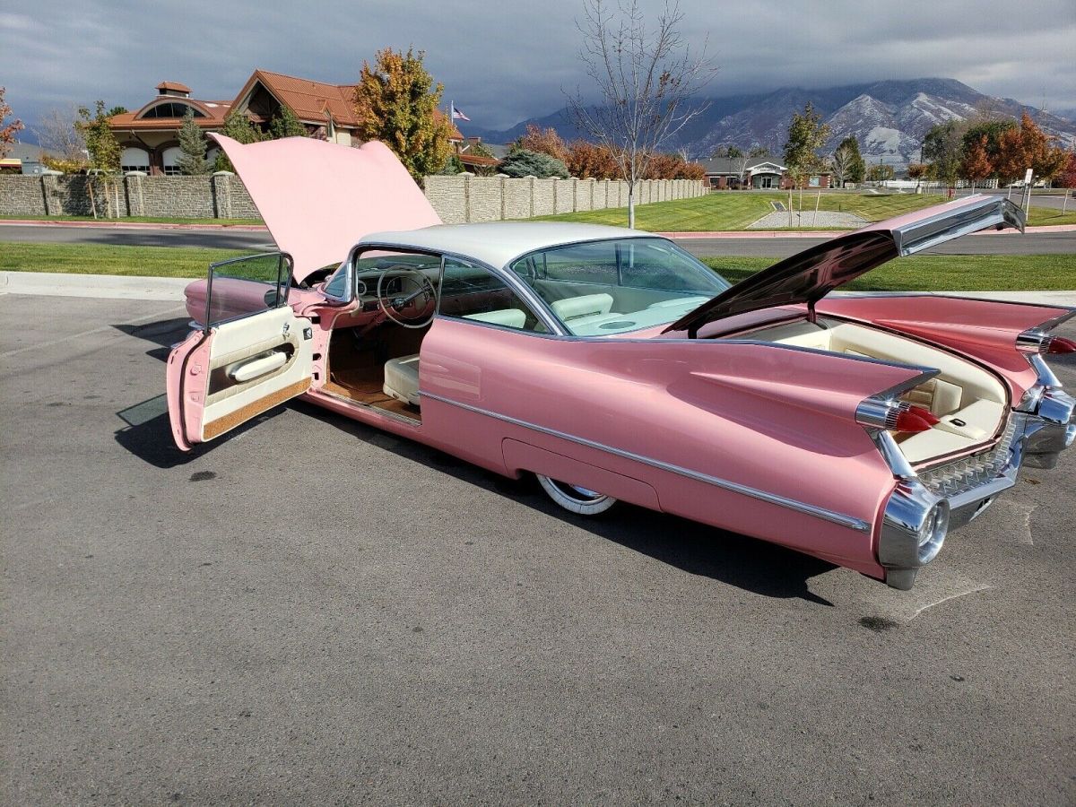 1959 Cadillac DeVille Coupe Coupe PINK RWD Automatic Classic Cadillac 1959 Cadillac DeVille Coupe Coupe PINK RWD Automatic Classic Cadillac