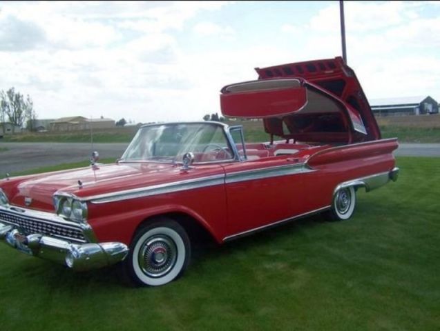 1959 Ford Convertible 62000 Miles V8 RWD Automatic - Classic Ford ...
