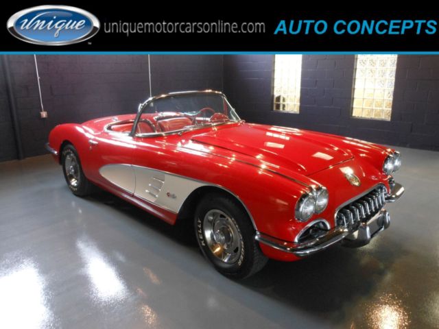 1959 Red Convertible! - Classic Chevrolet Corvette 1959 for sale