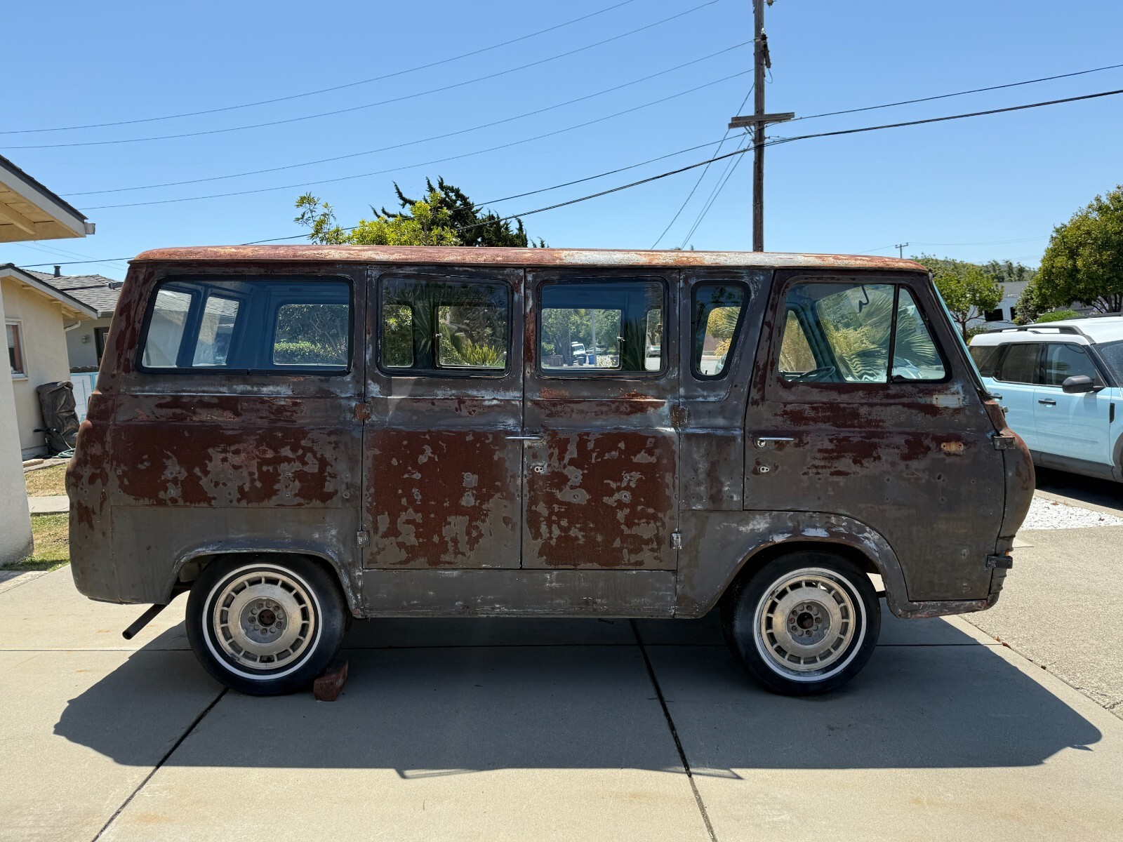 1964 Ford Econoline Falcon Deluxe Club Wagon E100 Van 200 Cubic Inch Engine - Classic Ford E ...