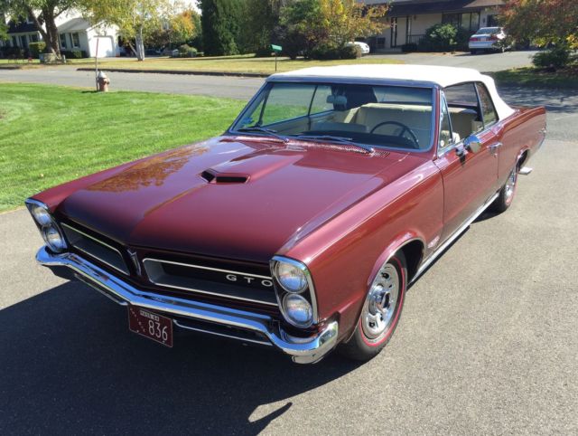 1965 2-Door Pontiac GTO Convertible - Classic Pontiac GTO 1965 for sale