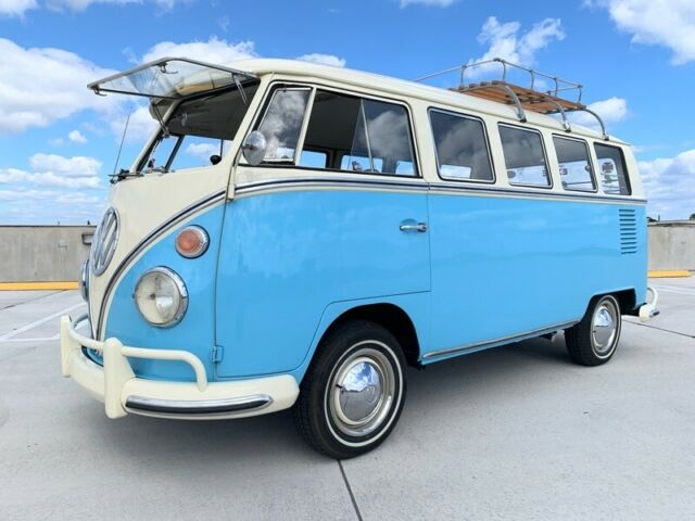 1965 Volkswagen Bus 6,577 Miles Blue 1.5cc Manual - Classic Volkswagen ...
