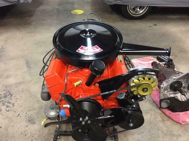 1966 Rebuilt 327/300 H.P. Engine Complete with Saganaw 4 speed ...