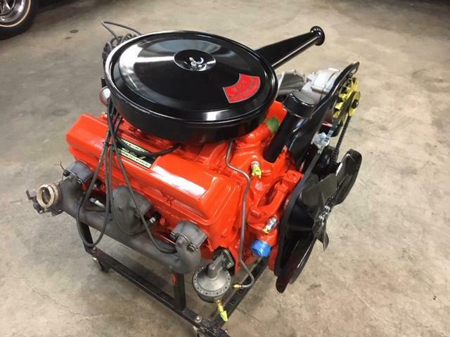1966 Rebuilt 327/300 H.P. Engine Complete with Saganaw 4 speed ...