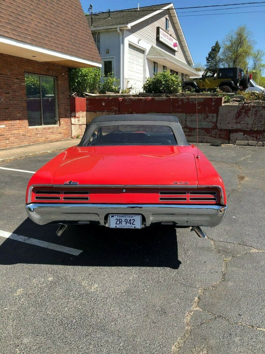 1967 67 Pontiac GTO Convertible - Classic Pontiac GTO 1967 for sale