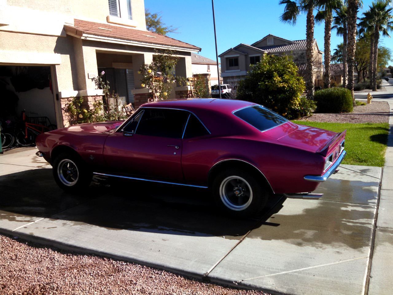 1967 Camaro Raspberry Street Rod - Classic Chevrolet Camaro 1967 for sale