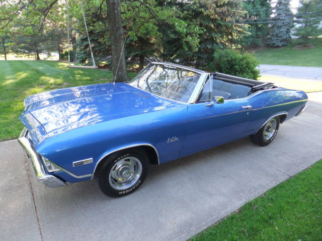 1968 Chevrolet Malibu Convertible 350 Automatic - Classic Chevrolet ...