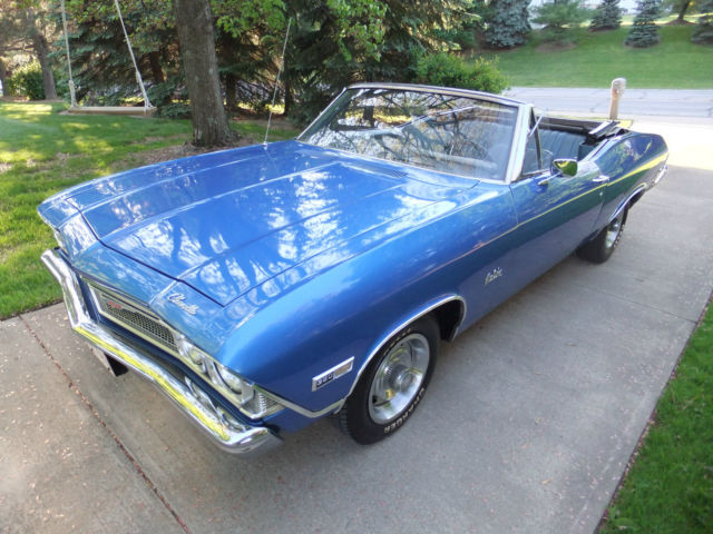 1968 Chevrolet Malibu Convertible 350 Automatic - Classic Chevrolet ...