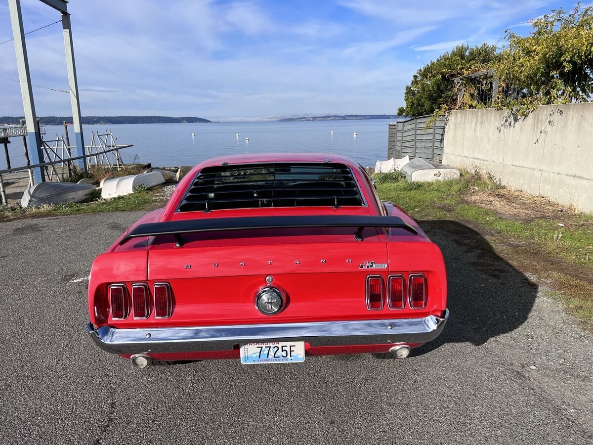1969 Ford Mustang Red Fastback - Classic Ford Mustang 1969 for sale