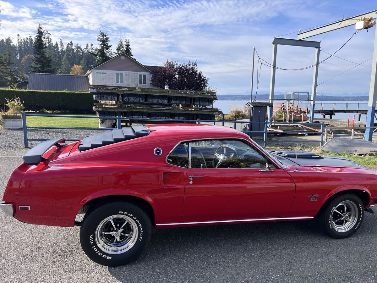 1969 Ford Mustang Red Fastback - Classic Ford Mustang 1969 for sale