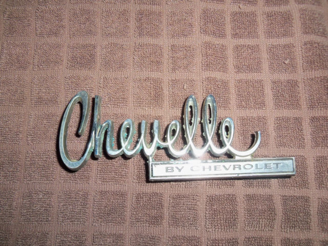1970 Chevelle Trunk Emblem - Classic Chevrolet Chevelle 1970 for sale