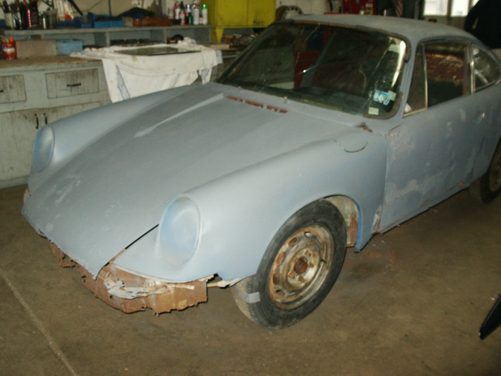 1971 Porsche 911T coupe rusty, restoration project - Classic Porsche ...