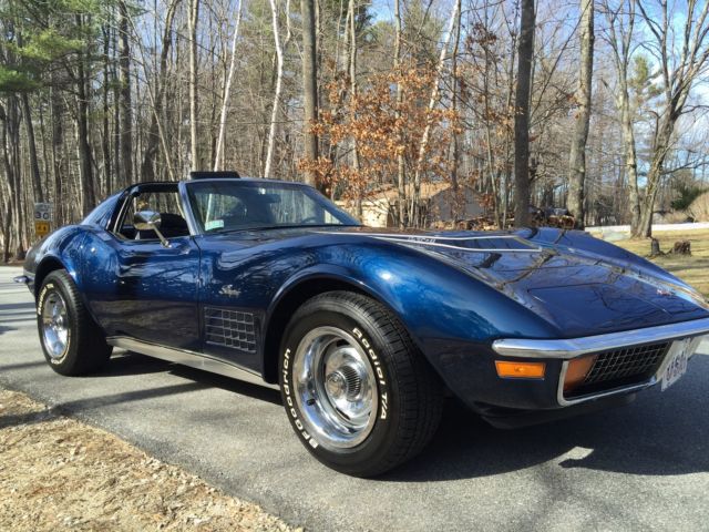 1972 Corvette LT1 350/360hp 4-Spd - Classic Chevrolet Corvette 1972 for ...