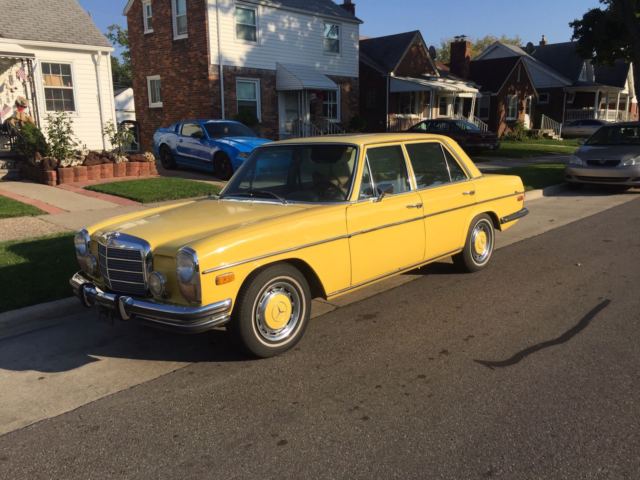 1973 Mercedes-Bense 280 Clean - Classic Mercedes-Benz 200-Series 1973 ...