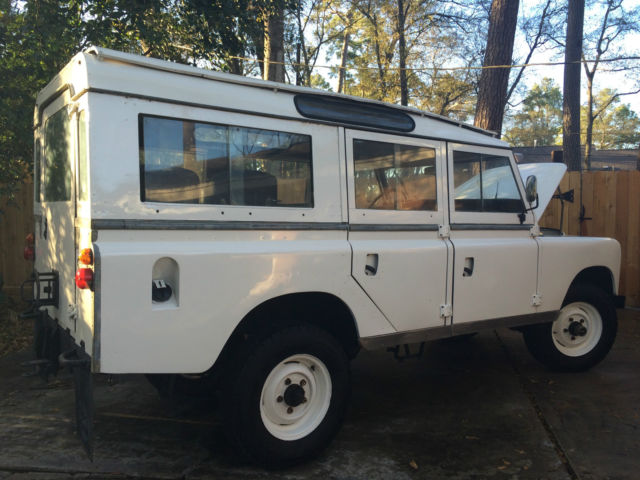 1976 LAND R OVER 109 Series Diesel 4 Cyl - Classic Land Rover 109 ...