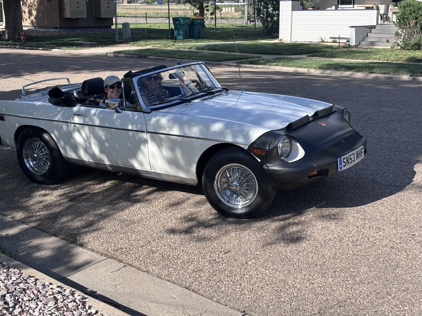 1978 MG MGB Convertible White base - Classic MG MGB 1978 for sale