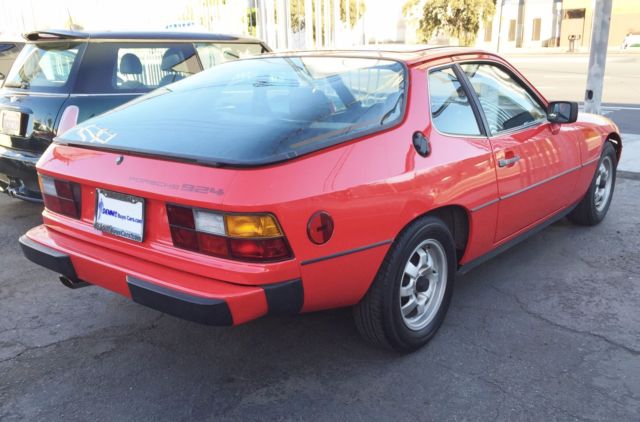 1979 Red Porsche 924 All Original with COLD AC - Classic Porsche 924 ...