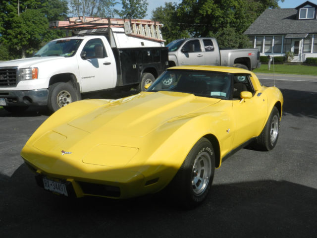 1979 yellow chevy corette - Classic Chevrolet Corvette 1979 for sale