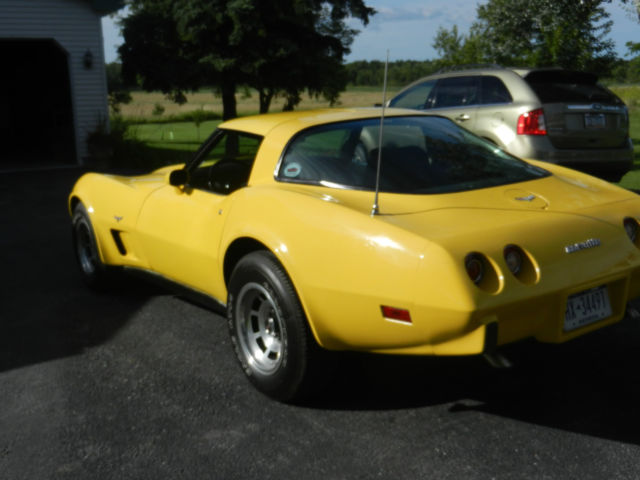 1979 yellow chevy corette - Classic Chevrolet Corvette 1979 for sale
