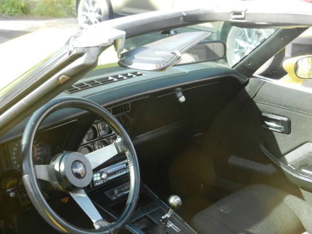 1979 yellow chevy corette - Classic Chevrolet Corvette 1979 for sale