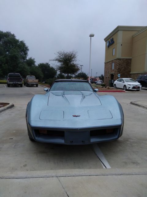 1982 Corvette Code 24 Silver Blue - Classic Chevrolet Corvette 1982 for ...