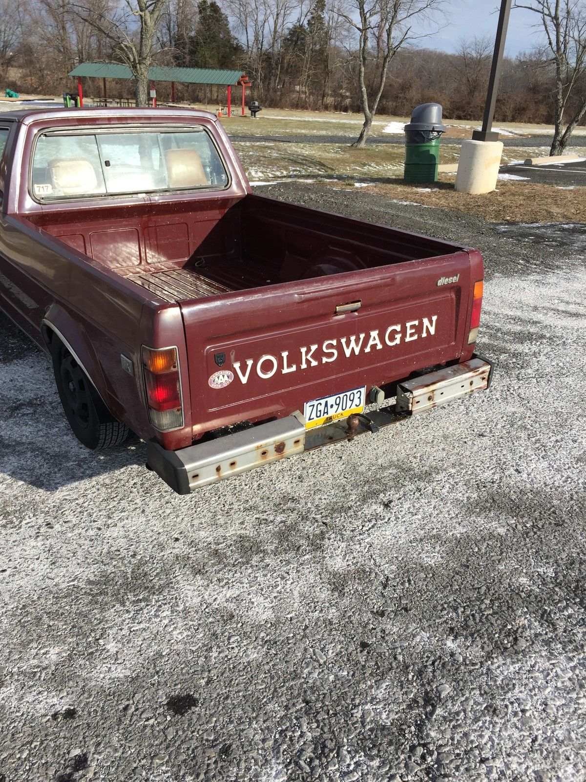 1982 Volkswagen Rabbit Pickup (Caddy) 1.6l Diesel - Classic Volkswagen ...