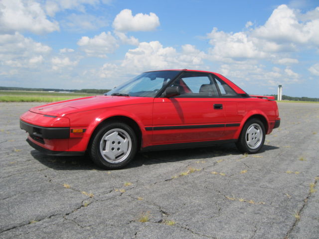 1985 Toyota MR2, Red, 91,000, 5 speed - Classic Toyota MR2 1985 for sale