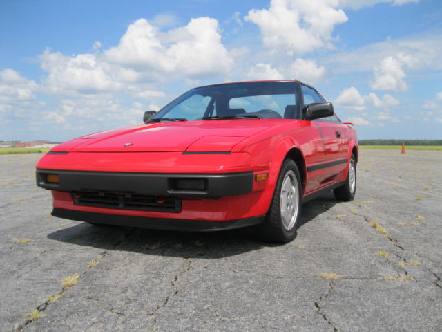 1985 Toyota MR2, Red, 91,000, 5 speed - Classic Toyota MR2 1985 for sale