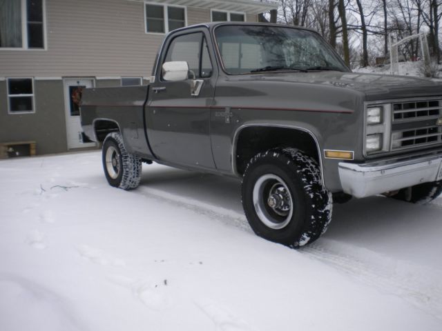1986 chevrolet 4x4 california truck short box, gmc,k10. - Classic ...