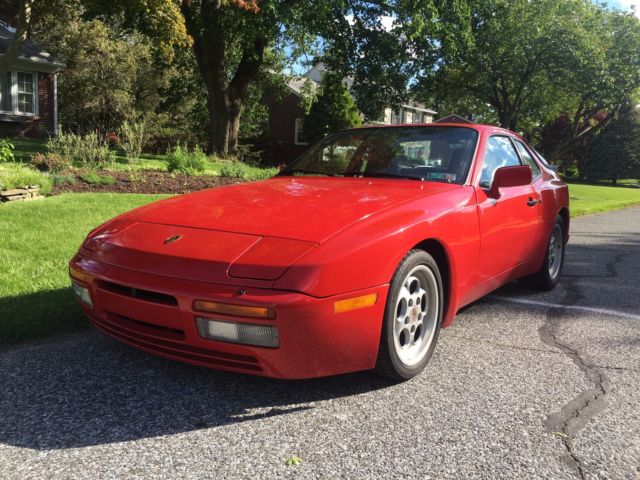 1986 Porsche 944 Turbo Red on Black ~280HP - Classic Porsche 944 1986 ...