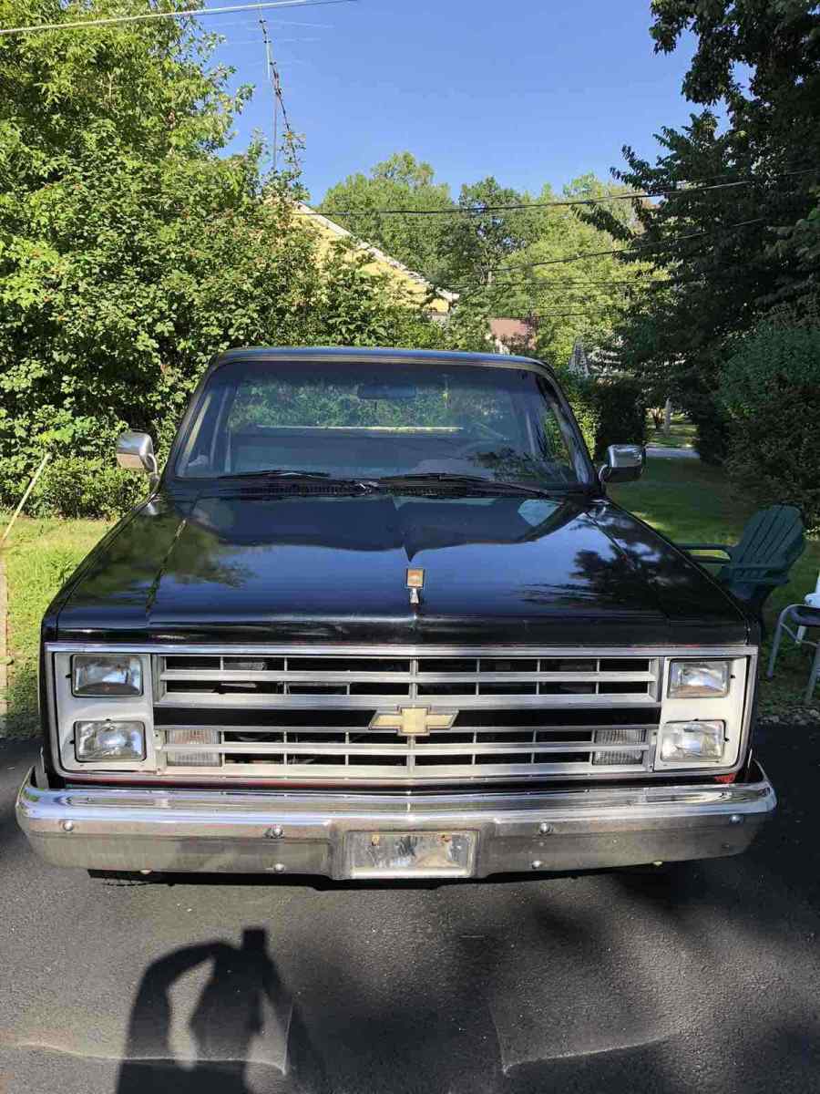 1987 Chevrolet R10 Pickup Black RWD Automatic - Classic Chevrolet R10 ...